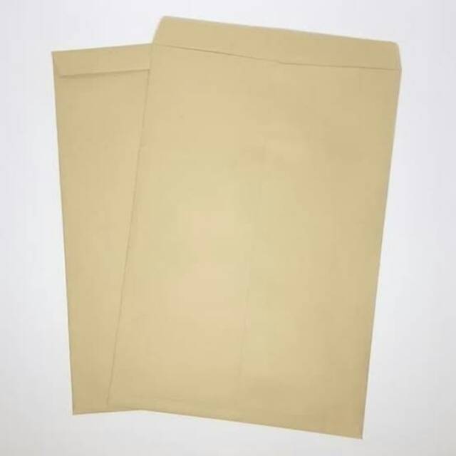 Brown paper cleaver envelope / samson Folio size (24 cm x 35 cm), 1/2 ...