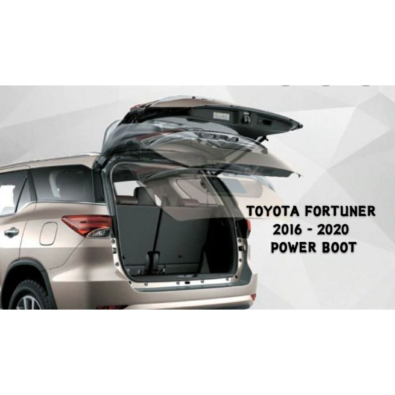 TOYOTA FORTUNER 2016 - 2023 REAR BONNET POWER BOOT / KICK SENSOR ...