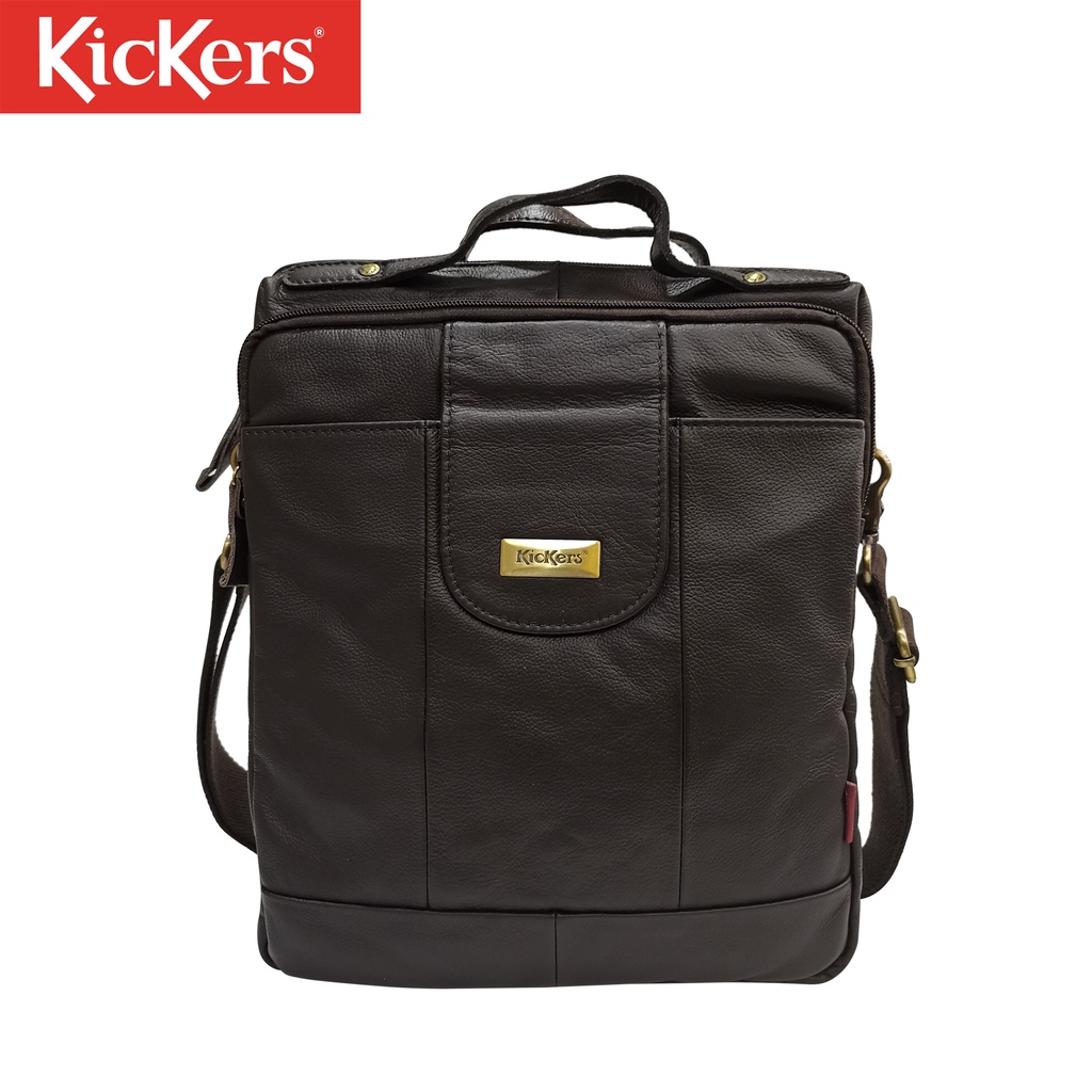 Kickers Leather 2IN1 Crossbody Sling Bag & Backpack KICS89781 | Shopee ...