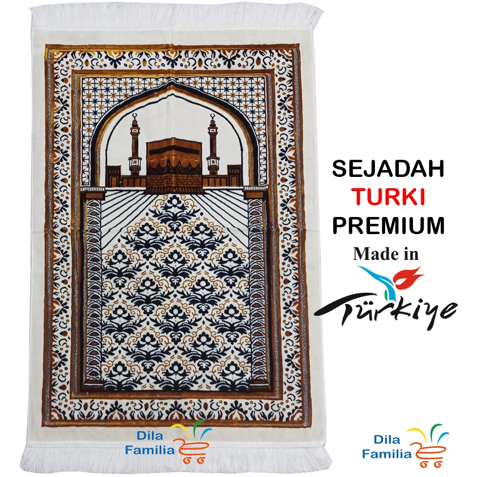 Sejadah Turki Putih Tebal Nikah Hantaran Kahwin Hadiah Untuk Corak ...