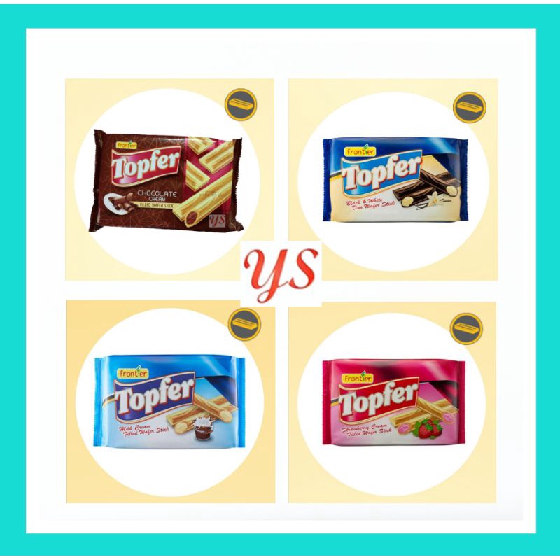 Topfer Wafer Stick Convenient PACK 120g (5 Flavour) | Shopee Malaysia