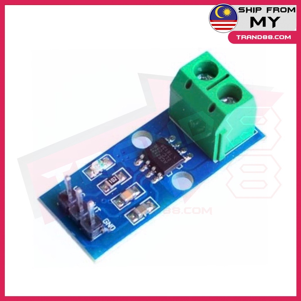 ACS712 Arduino Current Sensor Module 5A / 20A / 30A | Shopee Malaysia
