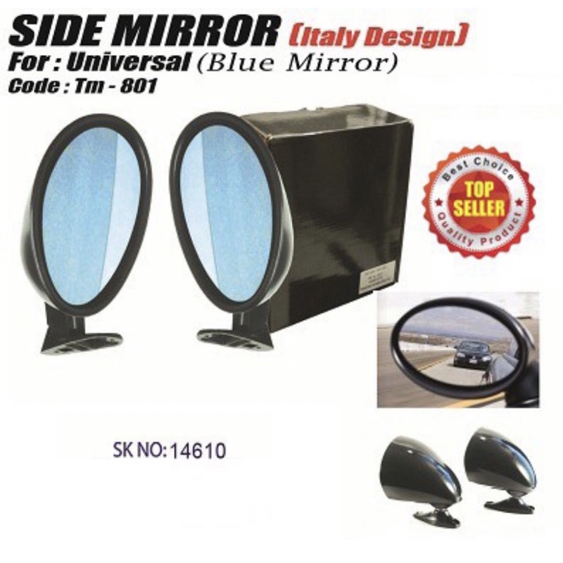 Universal Side Mirror With Italy Design | Shopee Malaysia
