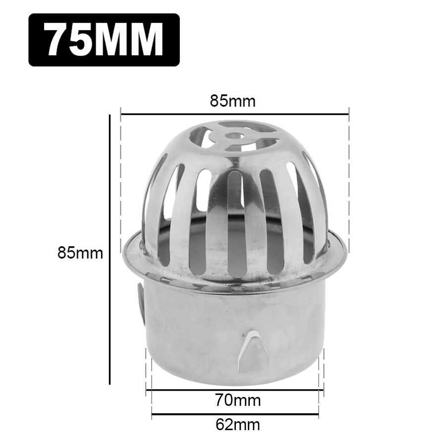 STAINLESS STEEL DRAIN COVER FOR OUTDOOR BALCONY ROOFTOP FLOOR ANTI ...