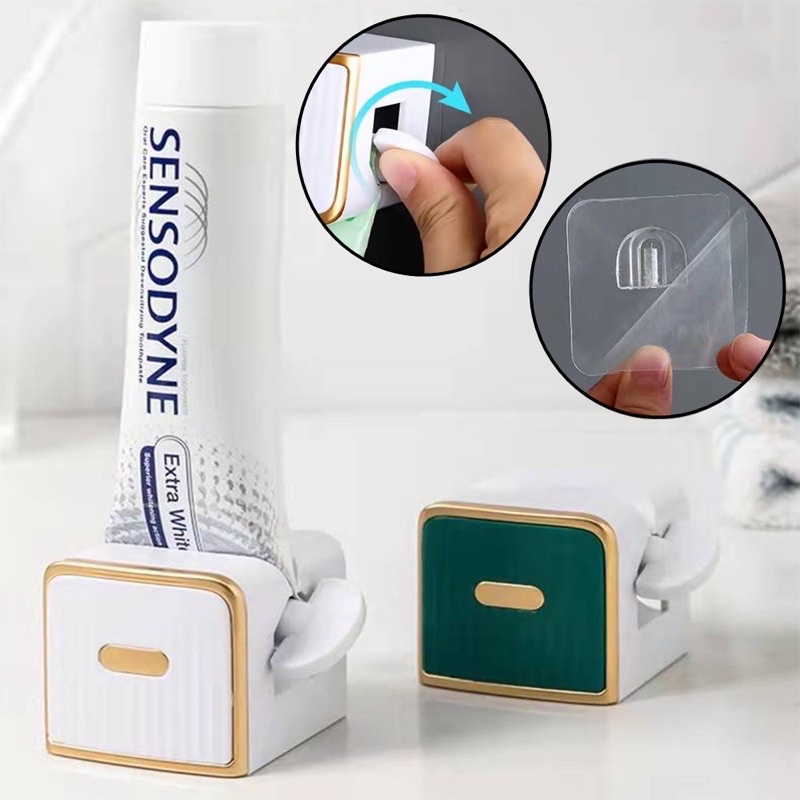 🔥Ready Stock🔥Toothpaste Artifact Wall-Mounted Child Lazy Squeeze Manual ...