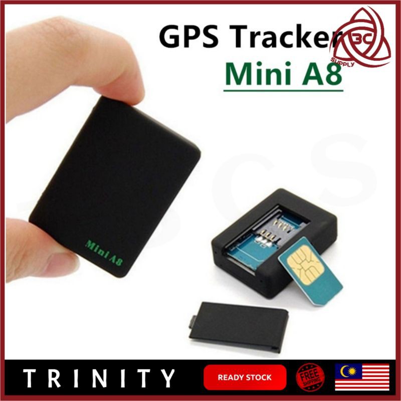 Mini A8 GPS Tracker GSM/GPRS Global Real Time Locator Device Car Kids ...