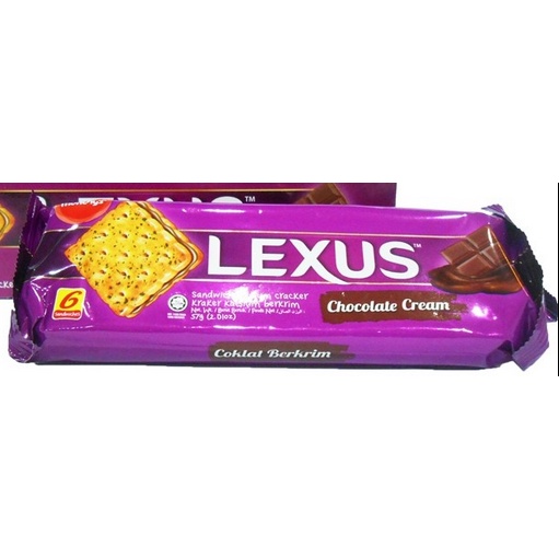 Munchy's Lexus Chocolate Cream Crackers 57g | Shopee Malaysia