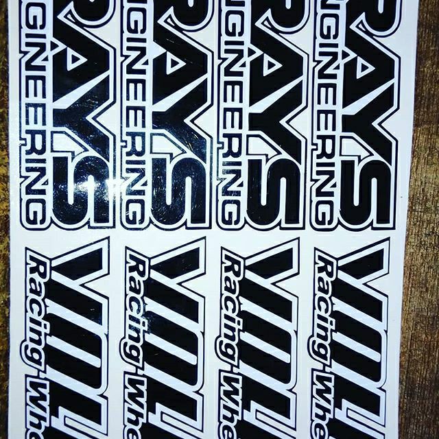 Sticker sportrim te37 original cut sticker | Shopee Malaysia