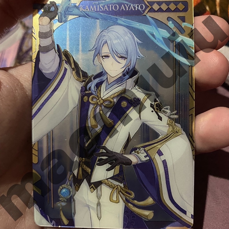 Thursday Ayato - Genshin Impact Bandai Metal Card Vol. 2 | Shopee Malaysia