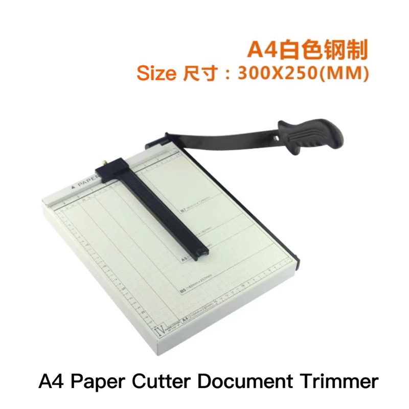 [READY STOCK] A4 Paper Cutter Document Trimmer (300x250MM) | Shopee ...