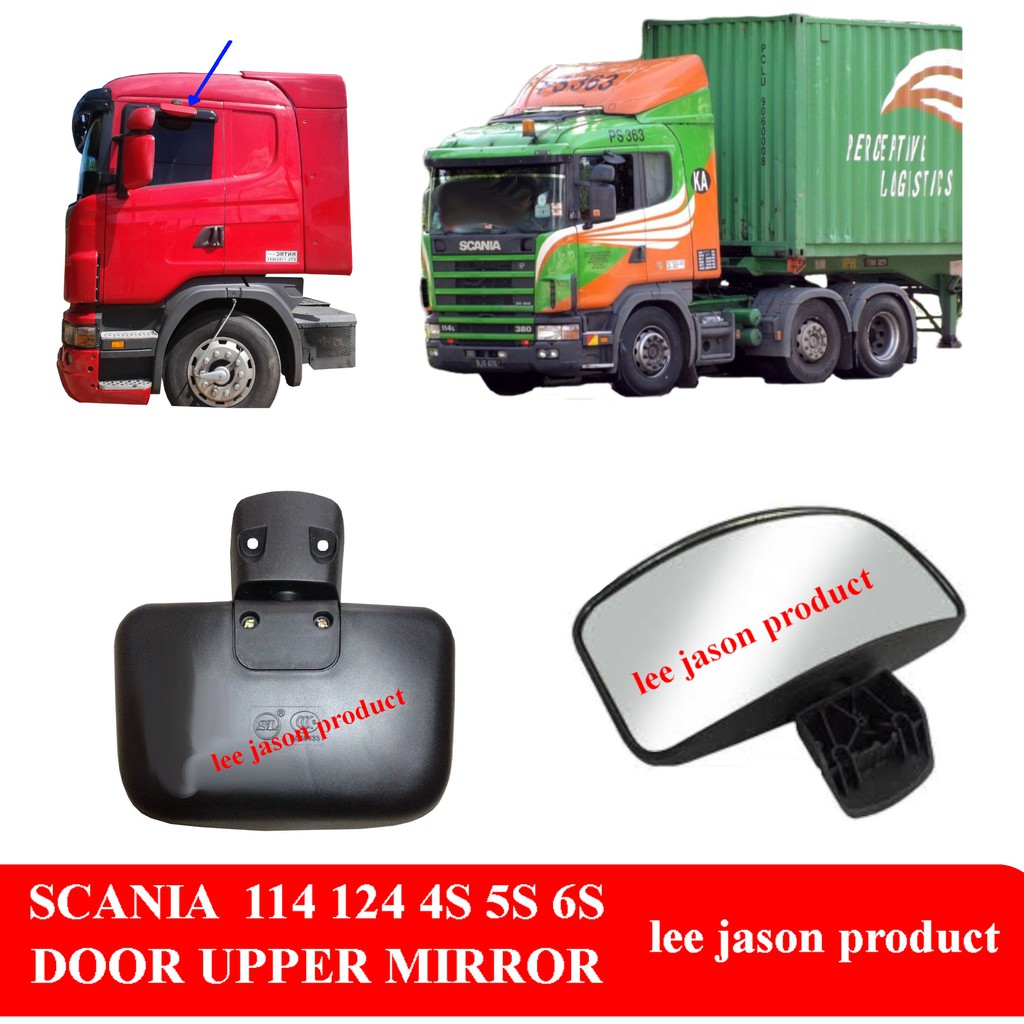 SCANIA 114 124 4S 5S 6S DOOR UPPER MIRROR | Shopee Malaysia