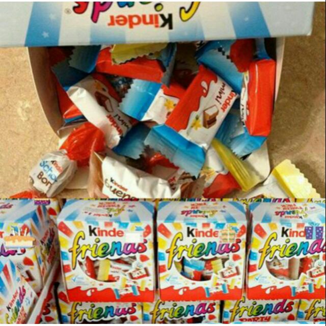 KINDER Mix Kinder Chocolate + Kinder County + Kinder Beuno + Kinder ...