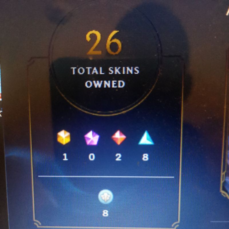 League of Legends account (26 skins, including 1 ultimate skin ...
