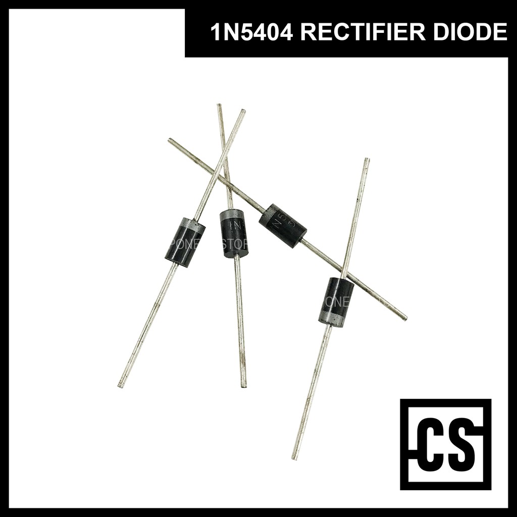 10PCS/LOT 1N5404 3A 400V Rectifier Diode High Current Rectifier Fast Speed Diode Zener Diode ...