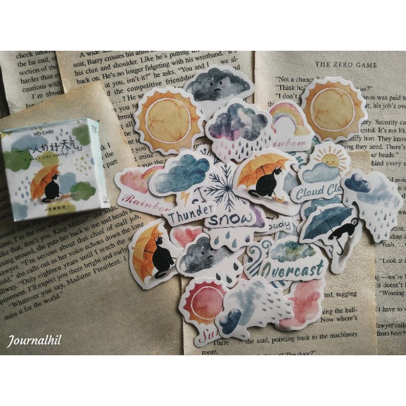 Aesthetic sticker/journal kit sticker/studygram sticker | Shopee Malaysia