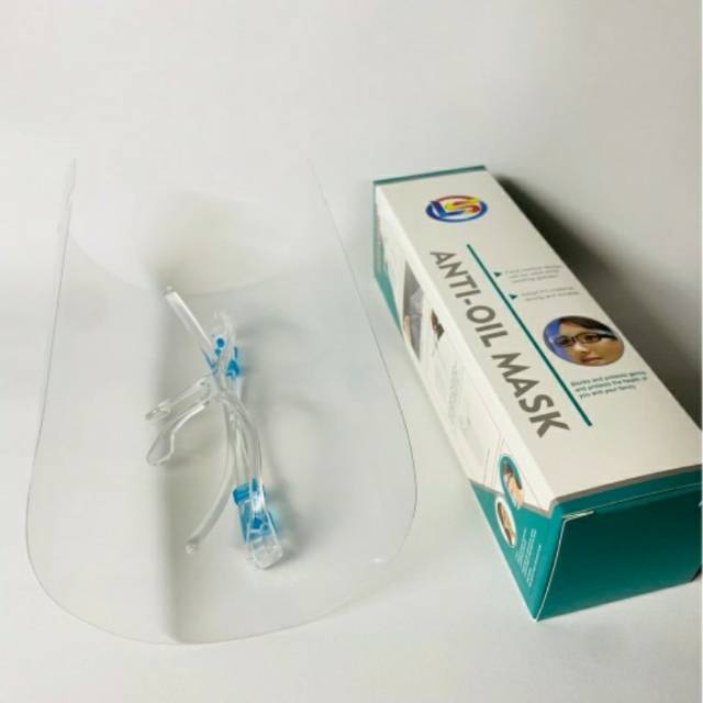 Face Shield Anti Oil Mask Glasses (box) | Shopee Malaysia