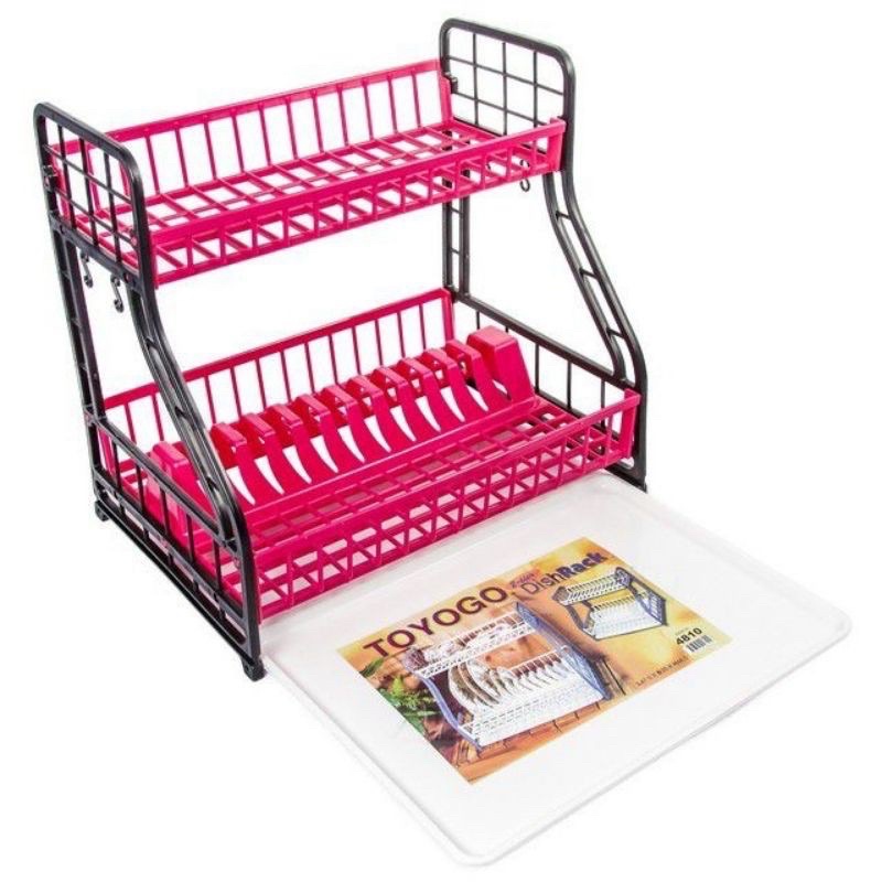 💥READY STOCK💥4 Tingkak Rak Pinggan Mangkuk Plastik Tahan Lama/Plastic ...