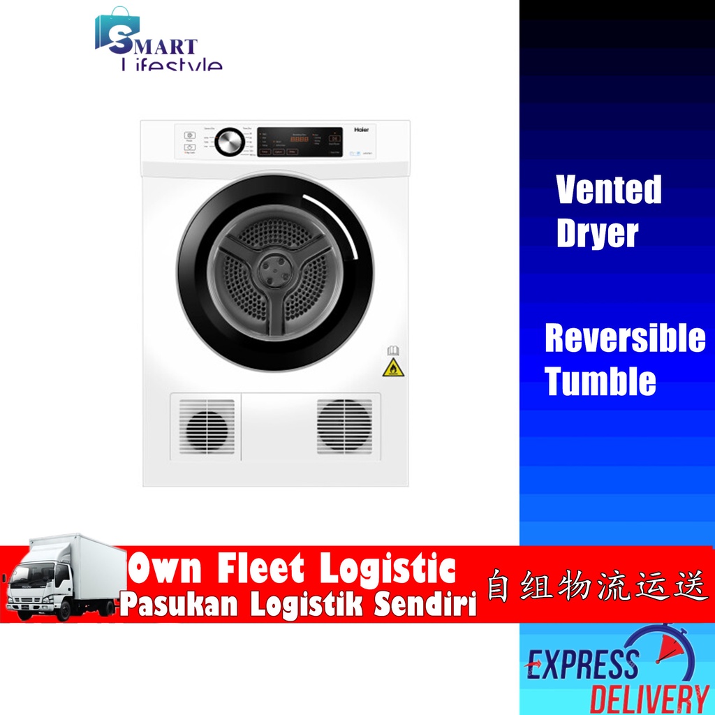 Haier Vented Dryer (7kg) HDV70A1 | Shopee Malaysia