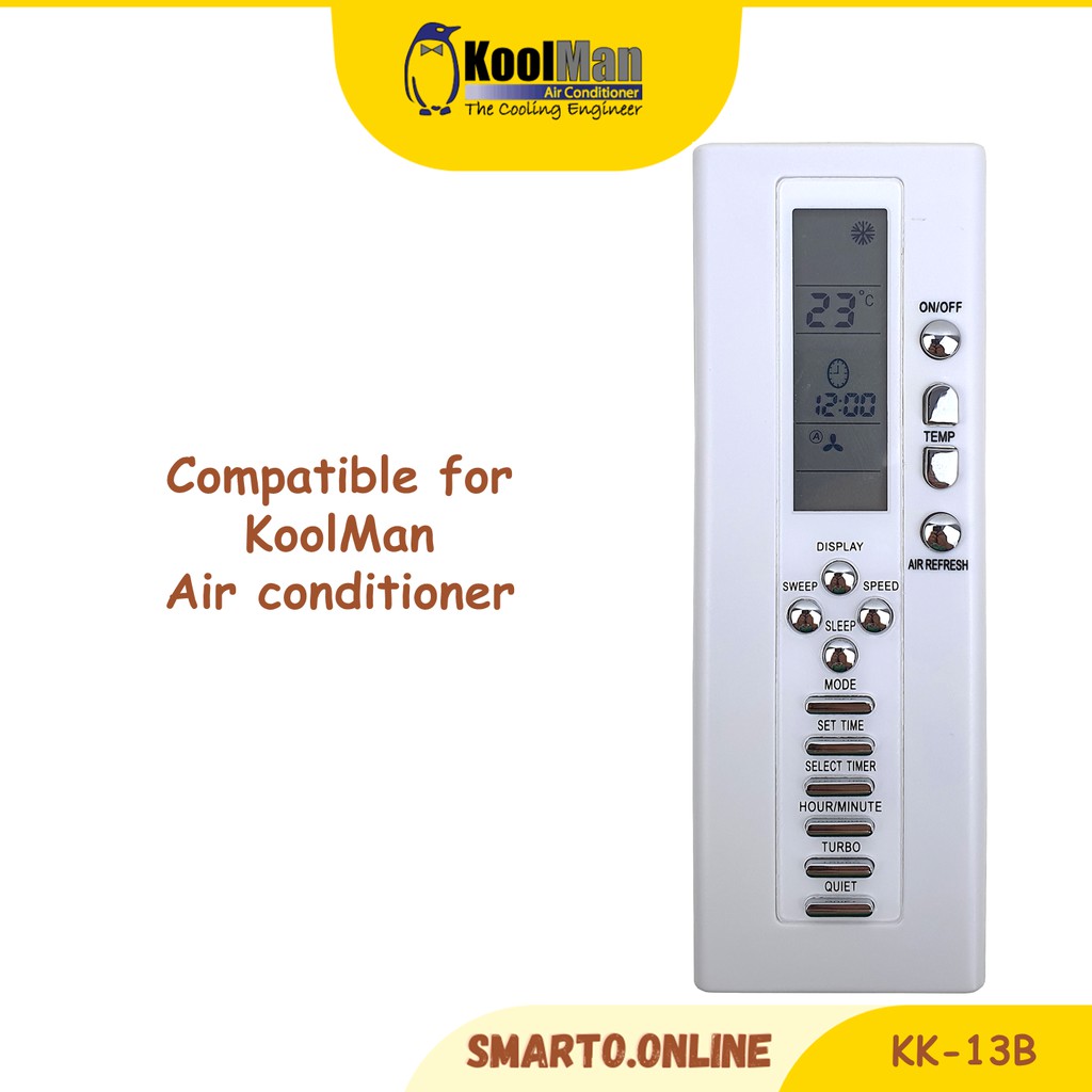 Koolman/Singer Aircond Replacement Remote Air Cond Air Conditioner ...