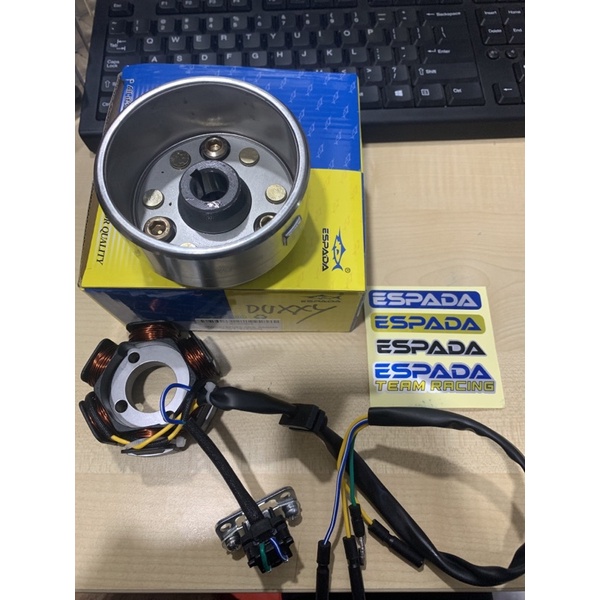 W100/EX5 DREAM MAGNET +COIL RACING ESPADA UNIVERSAL MODIFIELD MAGNET ...