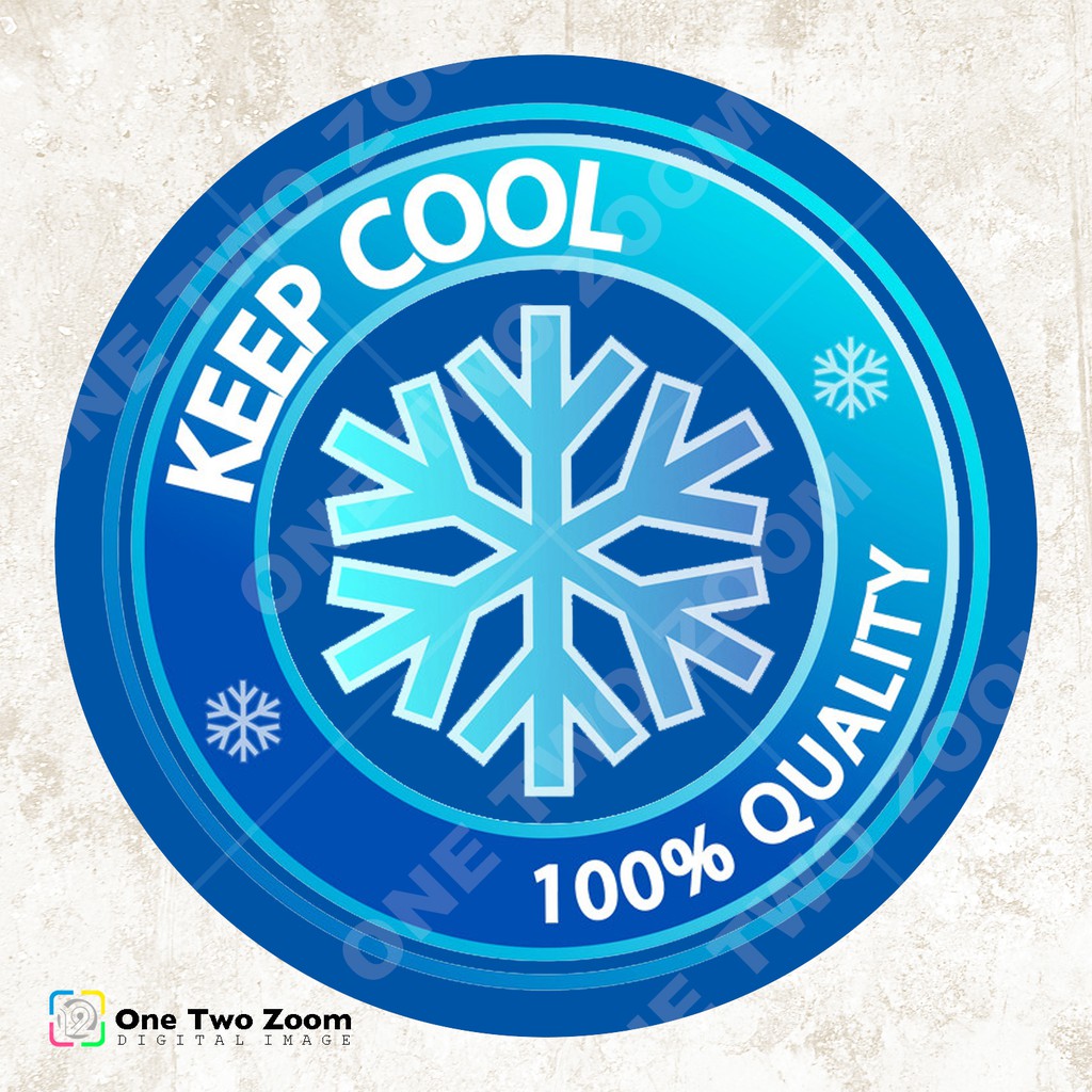 KEEP COLD Sticker | Keep Frozen | Homemade Food Bakery Packaging Label ...