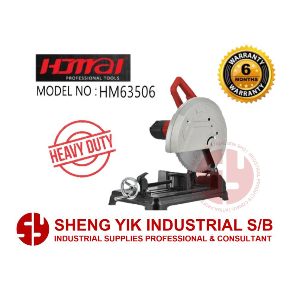 SYI HOMAI HM63506 14" Dry Cold Cut Off Machine HEAVY DUTY | Shopee Malaysia
