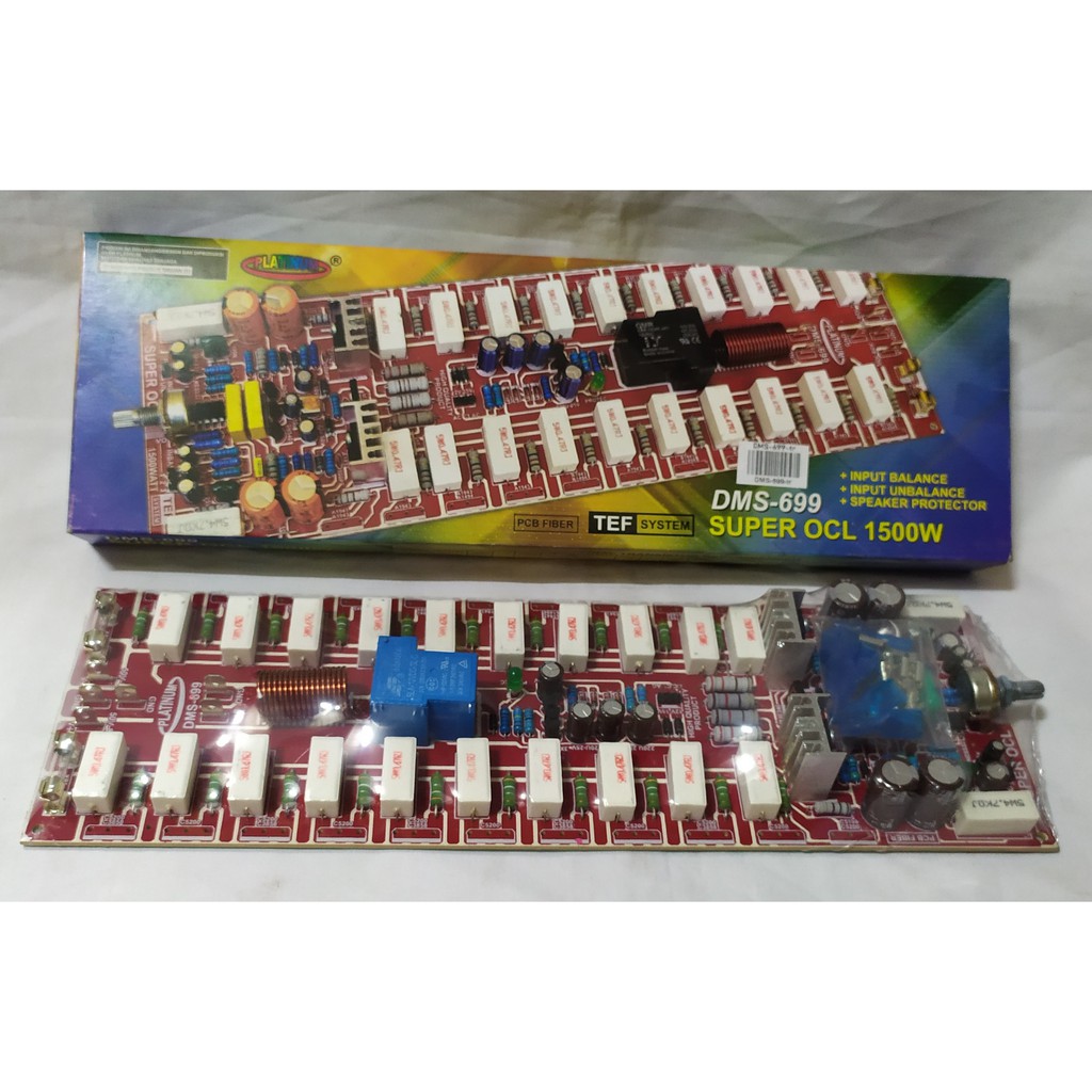 Platinum Kit Power Amplifier Kit DMS-699 SUPER OCL TEF 1500Watt Mono ...