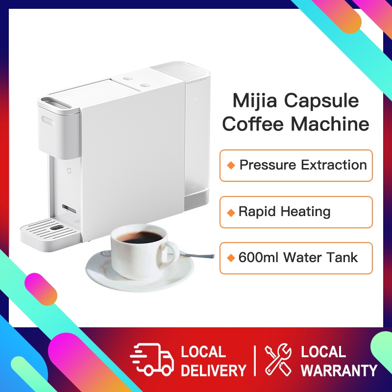 Xiaomi Mijia N1 S1301 Capsule Espresso Coffee Machine Maker (One-Click ...