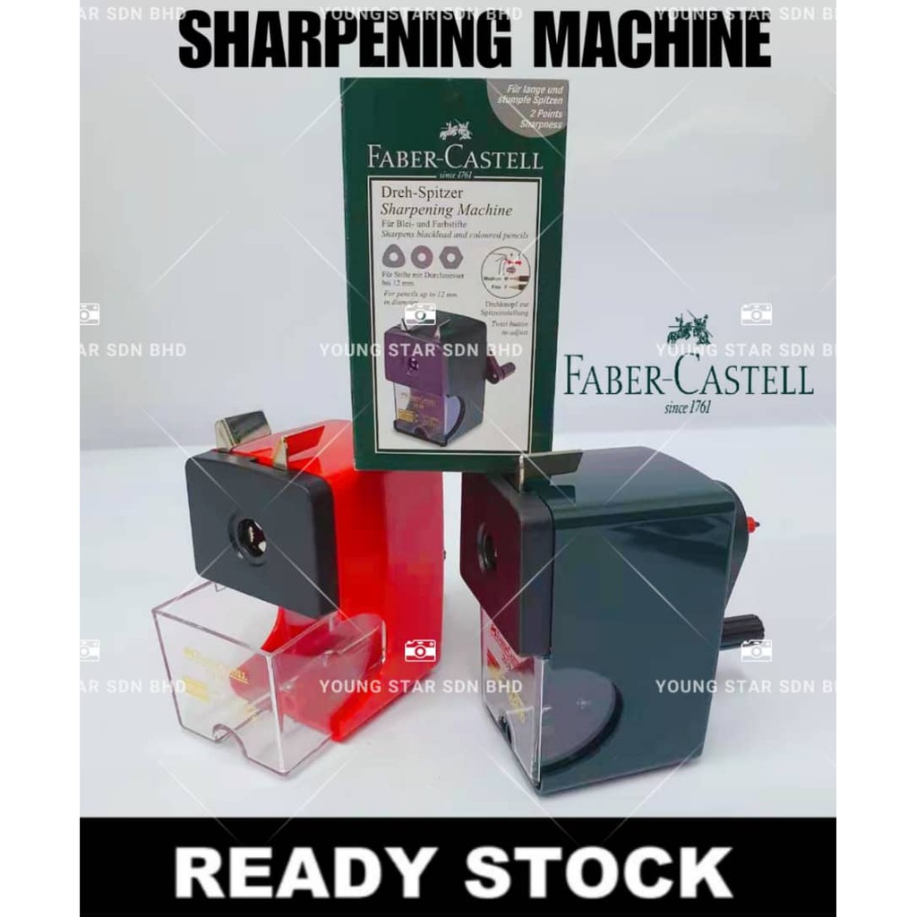 FABER CASTELL TABLE TOP SHARPENER MACHINE-1809 ( 4005401809630 ...