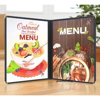 [iStore] A4 Restaurant Transparent Menu Cover /PVC Menu Holder ...