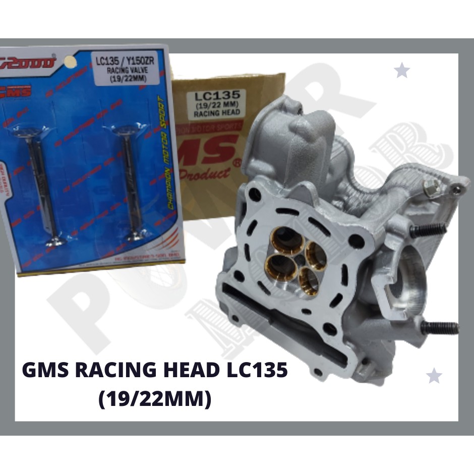 GMS RACING HEAD LC135 (19/22MM) | Shopee Malaysia