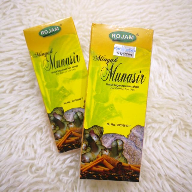 💯 Original HQ™ Minyak Munasir Rojam Ubat Buasir Penawar Herba | Shopee Malaysia