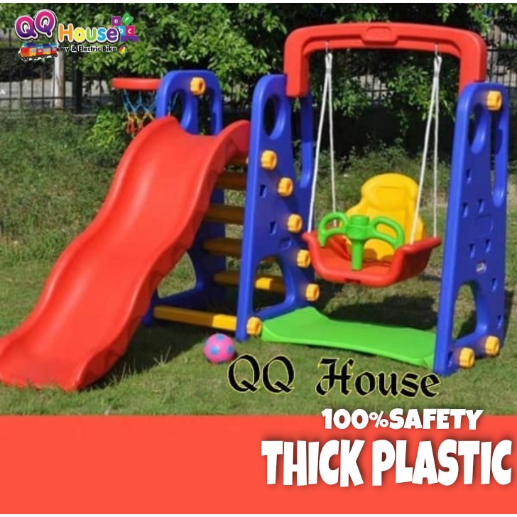 3 Dalam1 gelongsor untuk budak-budak | Shopee Malaysia