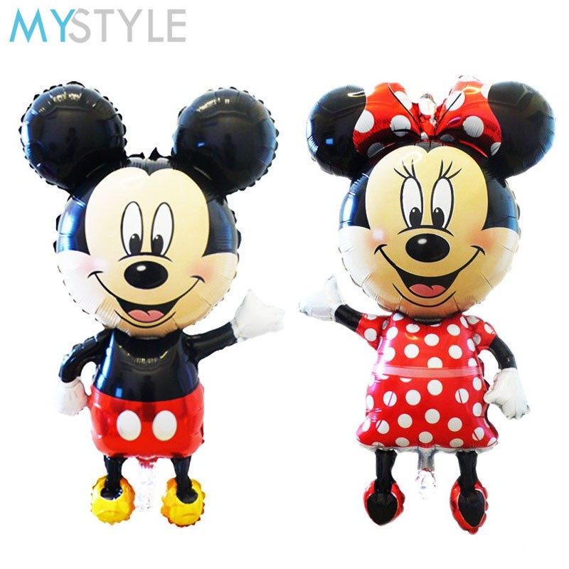 Mystyle FOIL Balloon MICKEY - MINNIE MOUSE JUMBO FOIL Balloon Cartoon ...