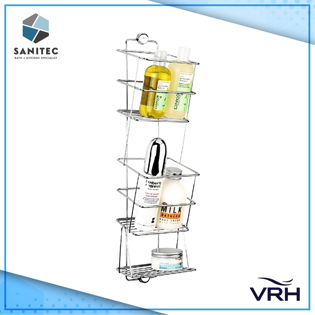 VRH - Shampoo rack curved Stainless Steel 304 by Sanitec | Shopee Malaysia
