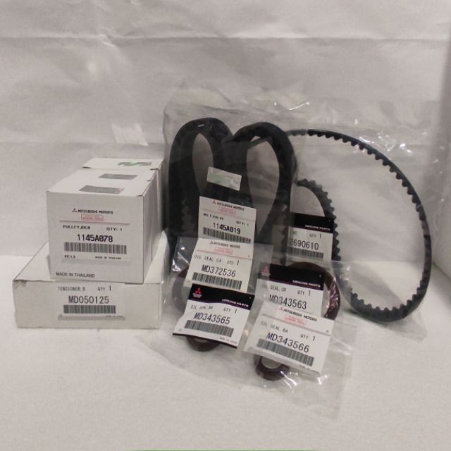 Mitsubishi original Timing Belt kit set 100k km Timing Tensioner Triton Pajero Sport 2.5cc ...
