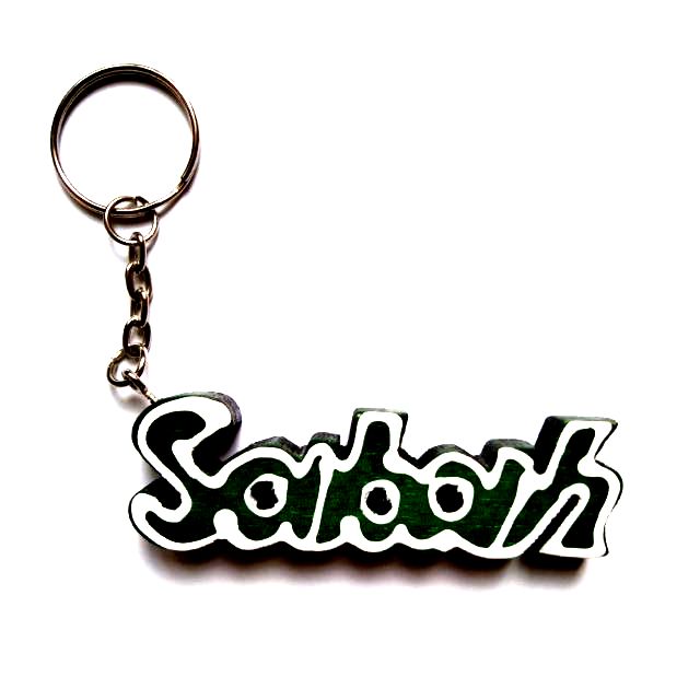 Keychain Sabah Special Craft/Creative Wood Craft ( 1 pcs ) | Shopee ...