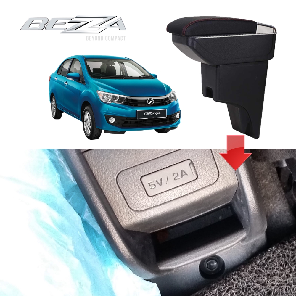 Nexus Car Armrest Myvi Axia Bezza Saga Vios Almera Persona Iriz ...