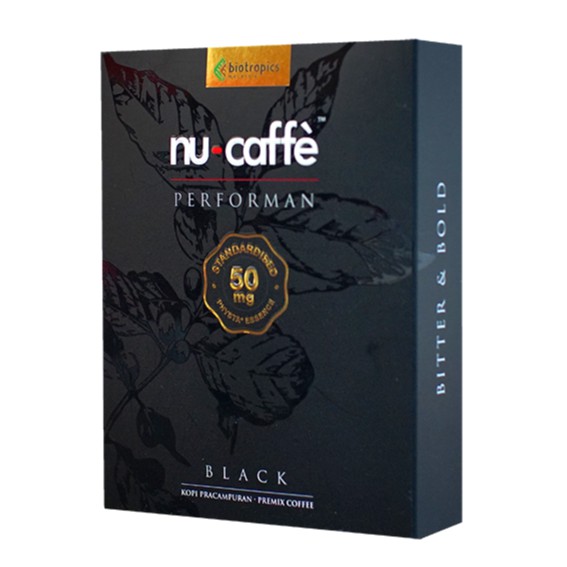 NU-CAFFE PERFORMAN - 50mg Physta Tongkat Ali Extract in a sachet ...