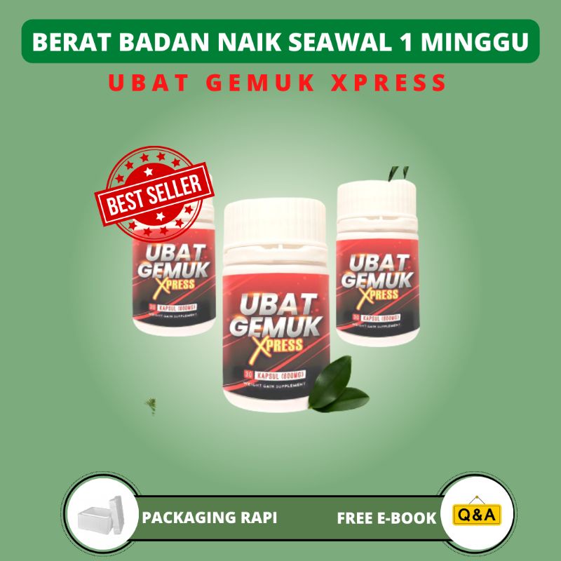UBAT GEMUK EXPRESS - BERAT BADAN NAIK SEAWAL 1 WEEK PEMAKAIAN | VITAMIN ...