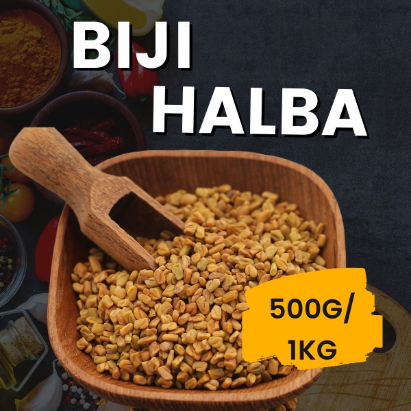 Biji Halba / Fenugreek Seeds [500G/1KG] [Harga Borong][SHIP WITHIN 24 ...