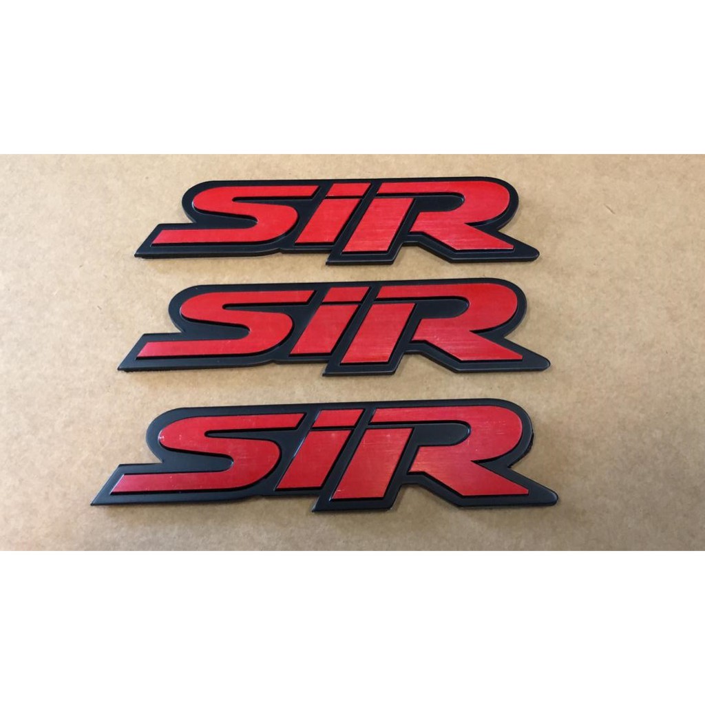 Honda SiR Civic EK EG EJ Sport Emblem Logo Sticker | Shopee Malaysia