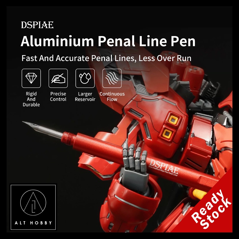 Dspiae AT-PL Aluminium Alloy Panel Liner / Panel Line Pen Tool/ Panel Line Accent Pen | Shopee ...