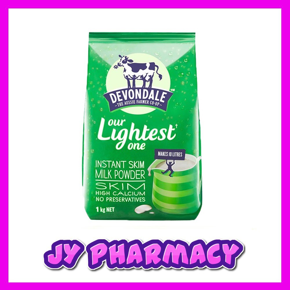 Devondale Lightest One Skim Milk ( 1KG ) (Made In Australia) | Shopee ...