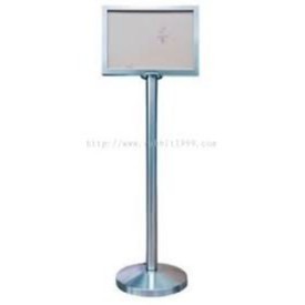 STAINLESS STEEL SIGN BOARD STAND | Shopee Malaysia