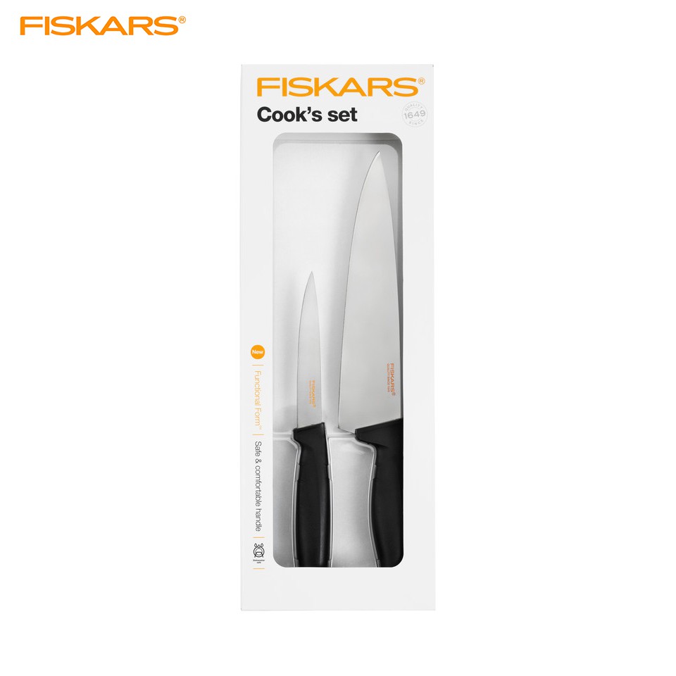 Fiskars Functional Form Cook's Knife Set (2 Pcs) | Shopee Malaysia