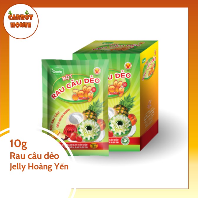 Agar ROVIN Crispy Jelly Powder 25g Cooks Crispy Jelly, Topping Milk Tea ...