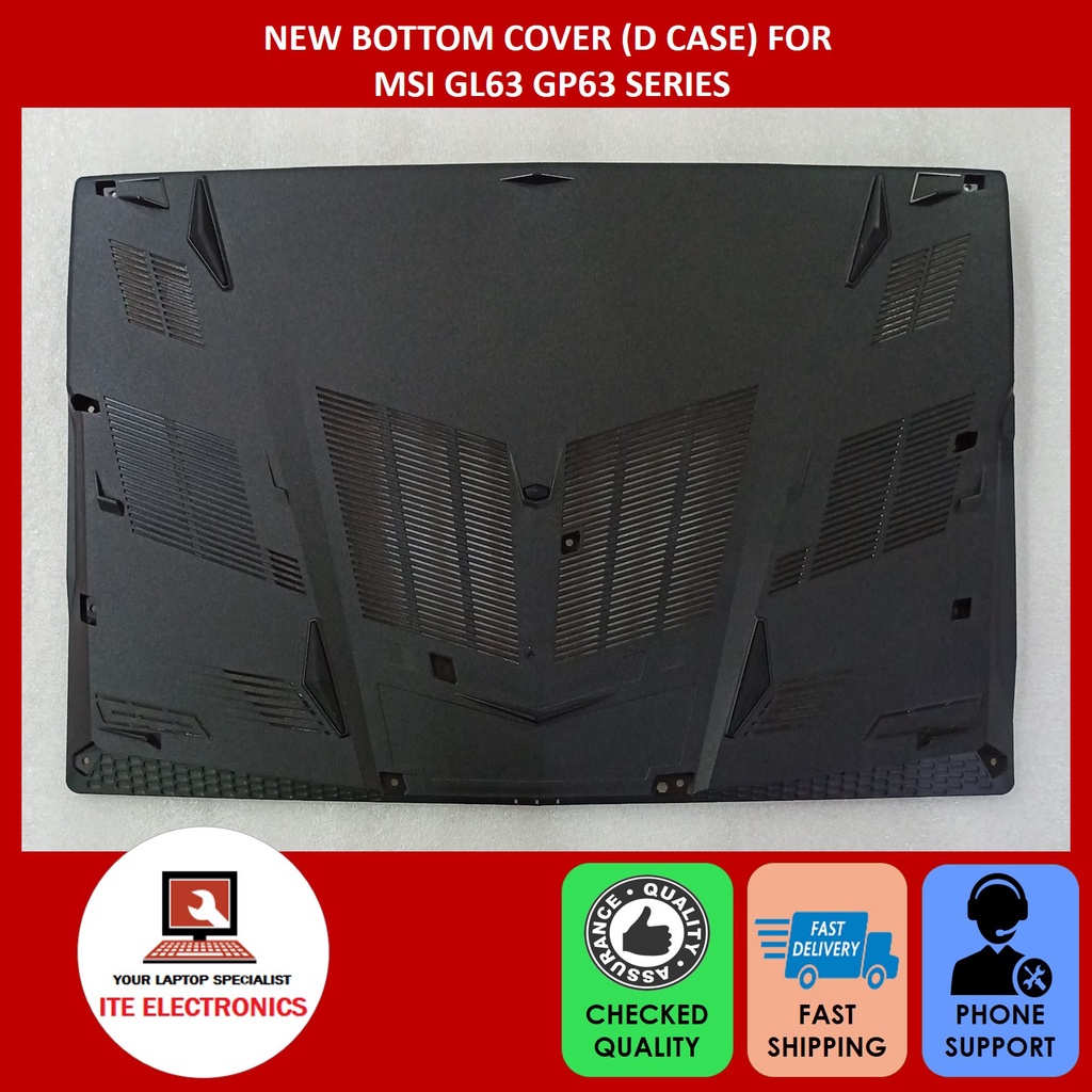 MSI GL63 8RD 8RC 8RE GP63 SERIES LCD TOP COVER FRONT CASING A/ BEZEL ...