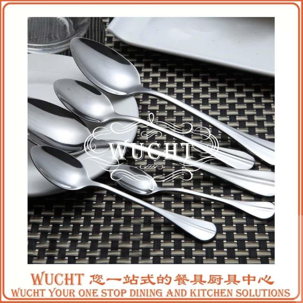 【WUCHT】TULIP CUTLERY FLATWARE SET - SS 18/0 - Simple and Trendy ~ Table Fork Table Spoon Table ...