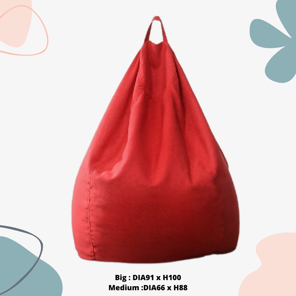 Wonderful Furniture Large Bean Bag Fabric Bean Bag Medium Bedroom Lazy ...